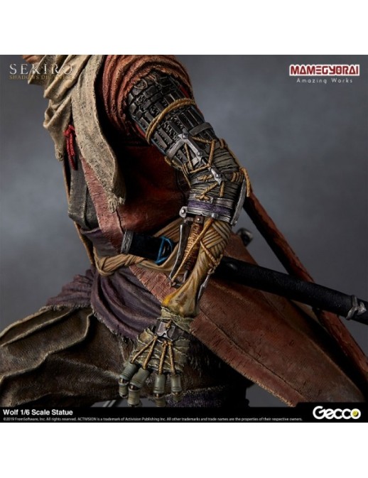 Gecco Sekiro Shadows Die Twice Wolf 1/6 Scale Statue Gecco Sekiro Shadows Die Twice Wolf 1/6 Scale Statue