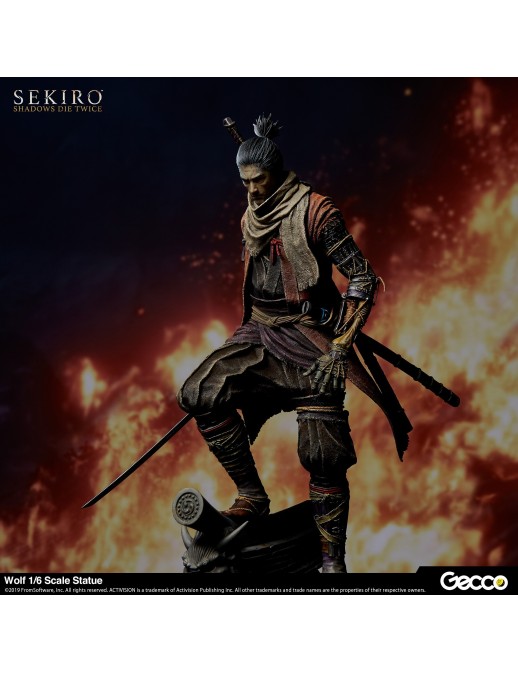 Gecco Sekiro Shadows Die Twice Wolf 1/6 Scale Statue Gecco Sekiro Shadows Die Twice Wolf 1/6 Scale Statue